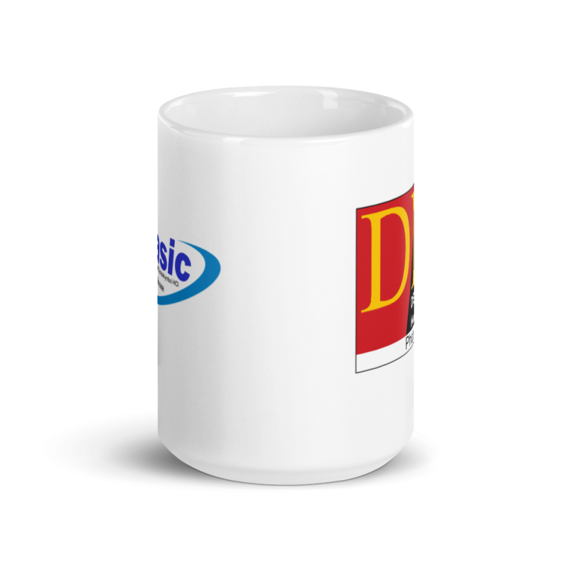 Ceramic Mug, 15 Ounce – DM and Provasic Logos – Devlin Macgregor ...